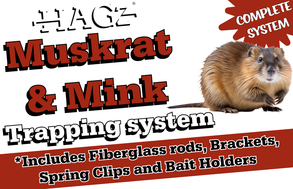 HAGz Muskrat and Mink System (KIT) - Dozen – J3 Outdoorz